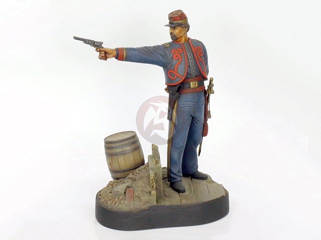 Verlinden 120mm 1/16 Union Zouave First Lieutenant Shooting Pistol ... Verlinden 120mm 1/16 Union Zouave First Lieutenant Shooting Pistol ...